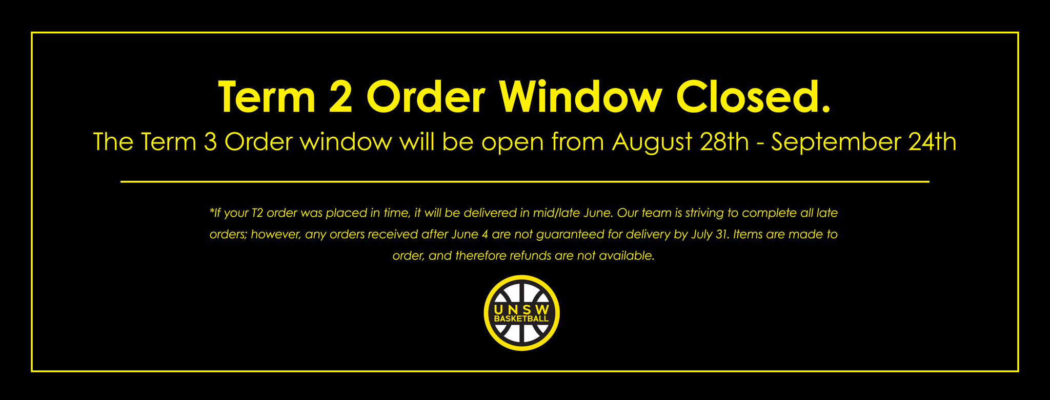 UNSW Basketball Store